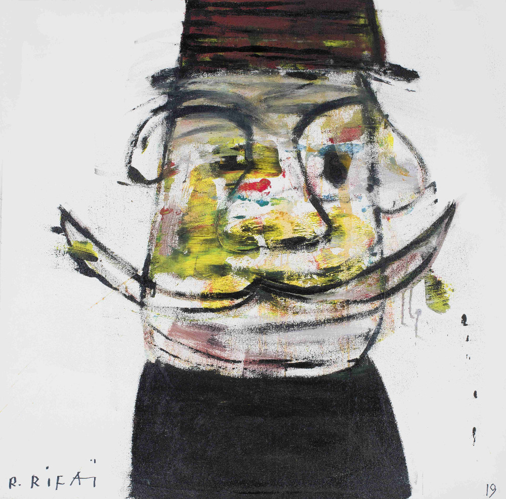 Raouf Rifai (B. 1954) PUISQUE TU PARS - Middle Eastern Modern ...